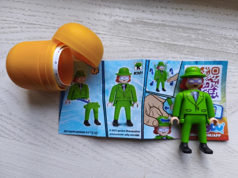 Kinder figurica VC301 The Riddler - Playmobile