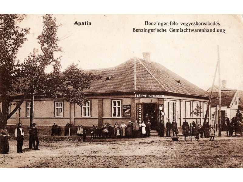 Apatin 1910 - Benzinger trgovina