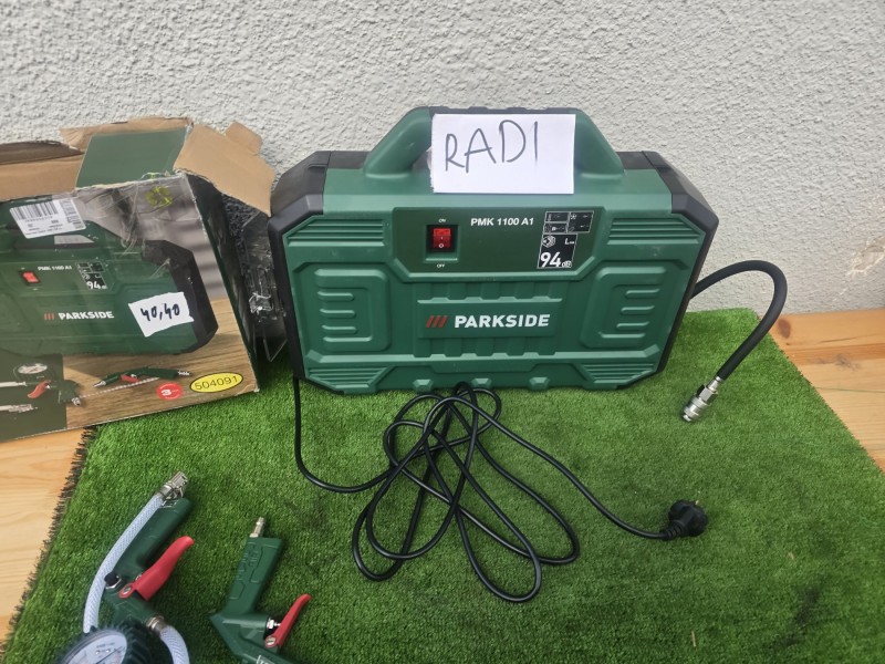 PARKSIDE mini kompresor za vazduh, model PMK 1100 A1