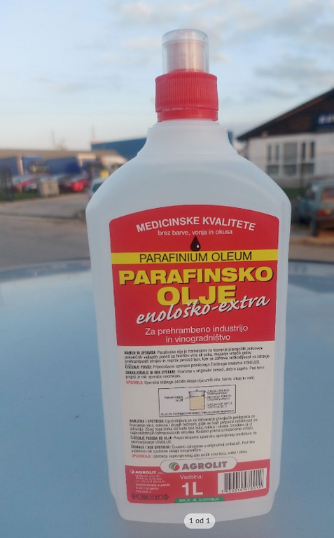 Parafinsko - vazelinsko ulje 1L