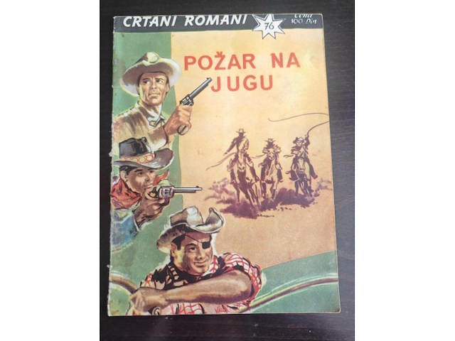 CRTANI ROMANI 76 - Požar na jugu