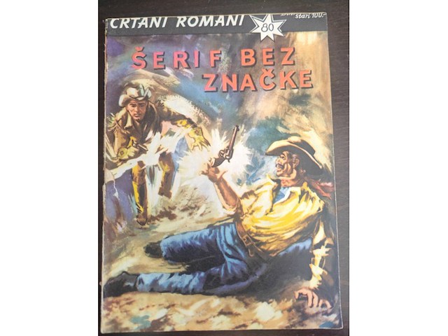 CRTANI ROMANI 80 - Šerif bez značke