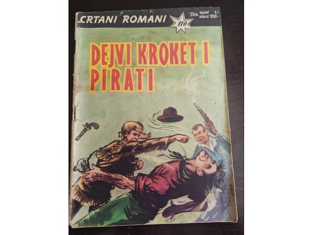 CRTANI ROMANI 110 - Dejvi Kroket i pirati