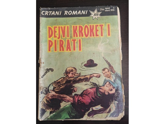 CRTANI ROMANI 110 - Dejvi Kroket i pirati