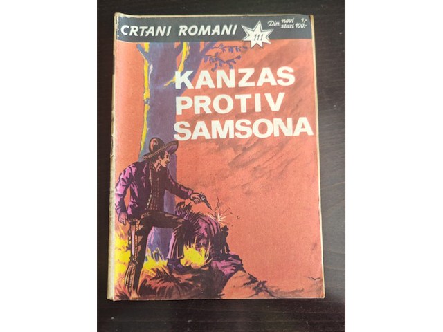 CRTANI ROMANI br 111 - Kanzas protiv Samsona