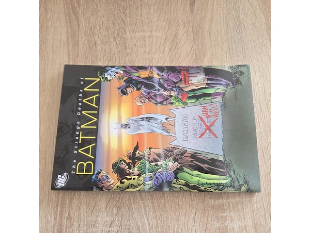 The strange deaths of Batman TPB