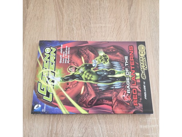 Green Lantern: Rage of the Red Lanterns TPB