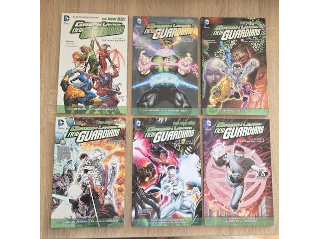 Green Lantern: New Guardians vol.1-6 TPB