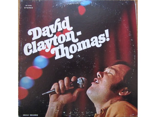 David Clayton Thomas - David Clayton Thomas