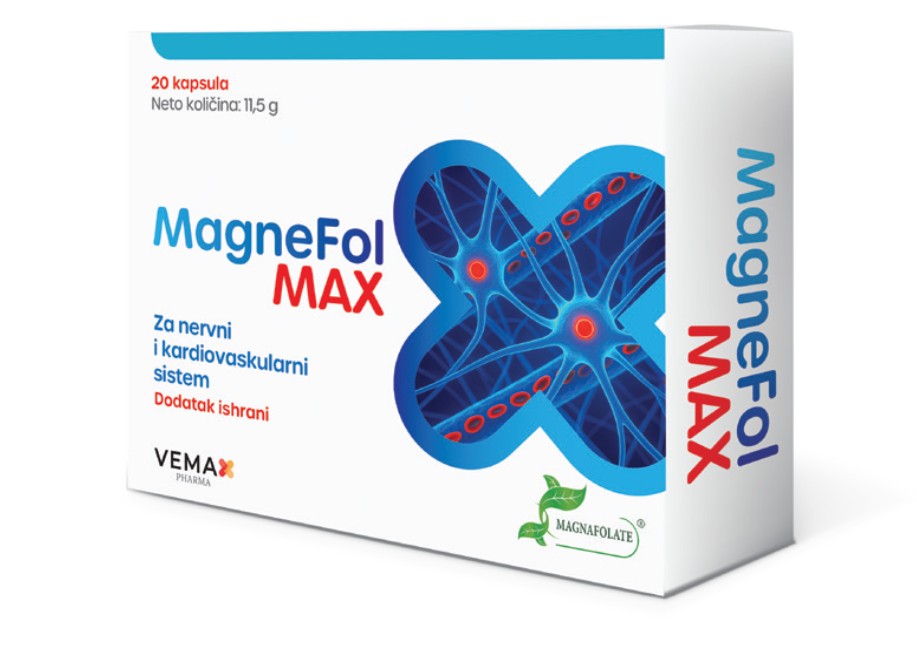 MAGNEFOL MAX (20 kapsula)