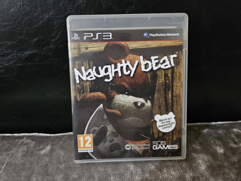 Naughty Bear Sony PS3 UK