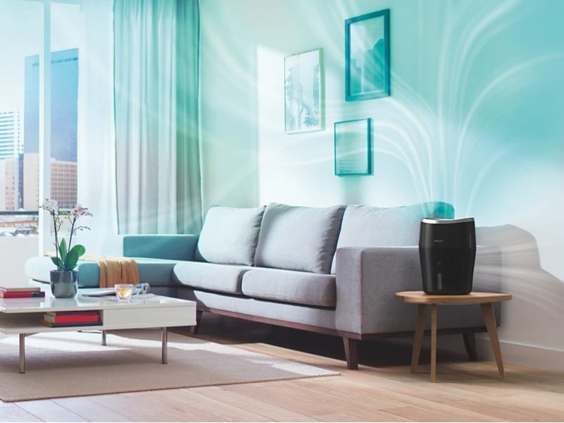 PHILIPS OVLAZIVAC I FILTER VAZDUHA,LCD,REGULACIJA,3 BRZ