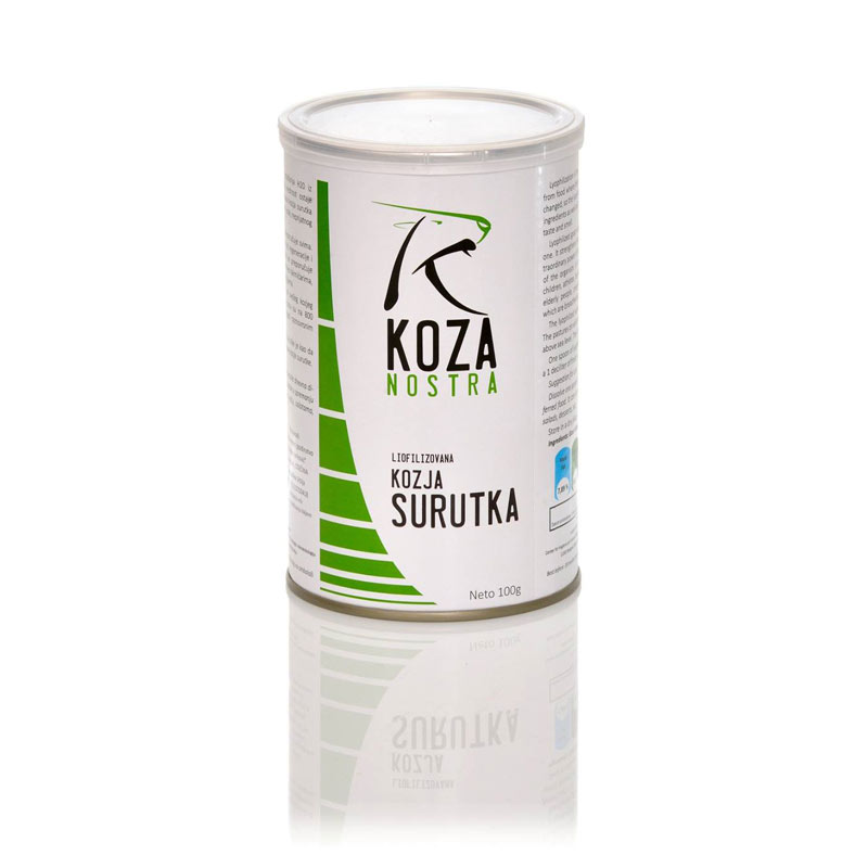 LIOFILIZOVANA KOZIJA SURUTKA PRAH 100G