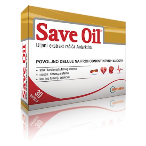 SAVE OIL 30 SOFTGEL KAPSULA