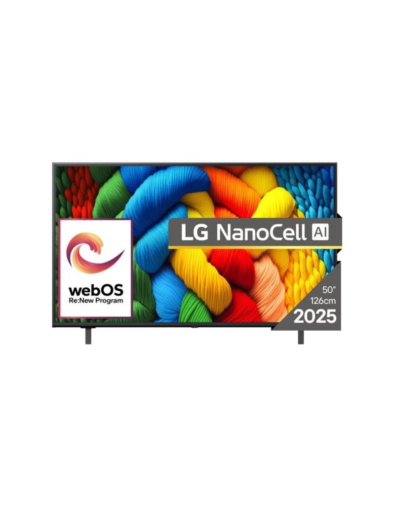 LG 50NANO80A3B NanoCell 50" 4K Ultra HD smart webOS 25 crna