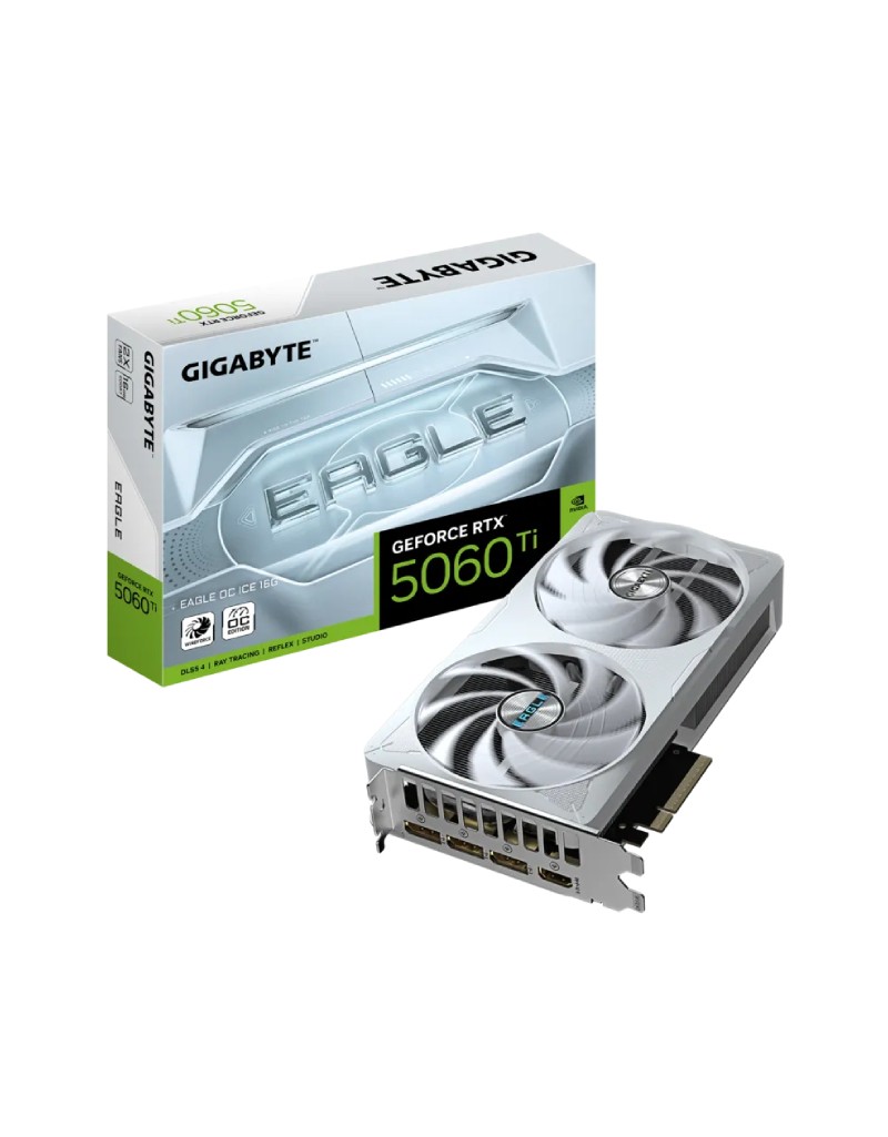 GIGABYTE nVidia GeForce RTX 5060 Ti EAGLE 16GB 128bit GV-N506TEAGLEOC ICE-16GD rev. 1.0 graficka karta