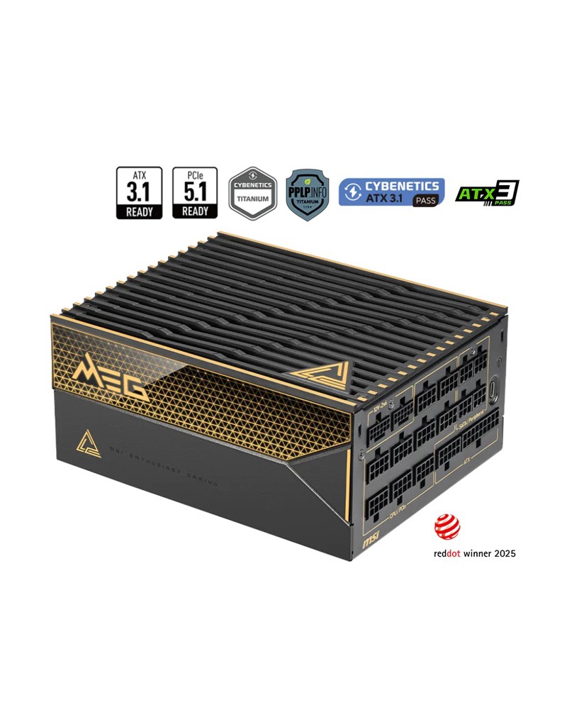 MSI MEG Ai1600T PCIE5 1600W napajanje