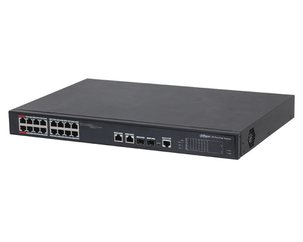 DAHUA PFS4218-16ET-240-V3 16port PoE switch (LAN03112)