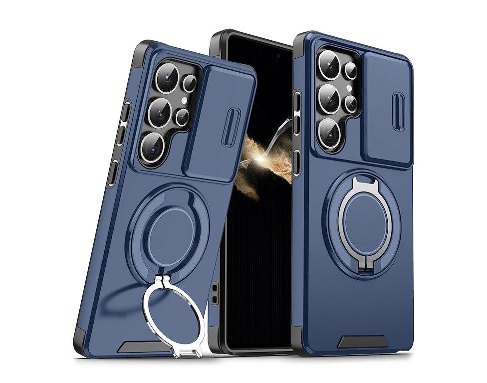 Futrola CamShield Ring stand - Samsung S948 Galaxy S26 Ultra plava