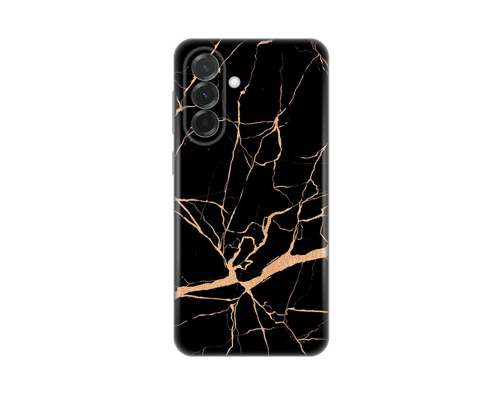 Silikonska futrola PRINT - Samsung A376 Galaxy A37 5G All black (crni)