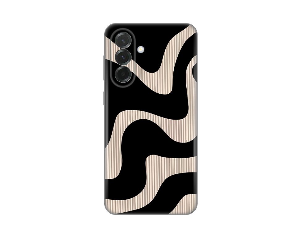 Silikonska futrola PRINT Skin - Samsung A376 Galaxy A37 5G black (crni) Flow