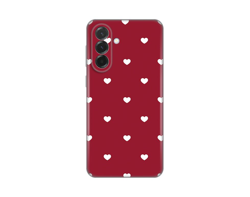 Silikonska futrola PRINT Skin - Samsung A376 Galaxy A37 5G Burgundy Hearts