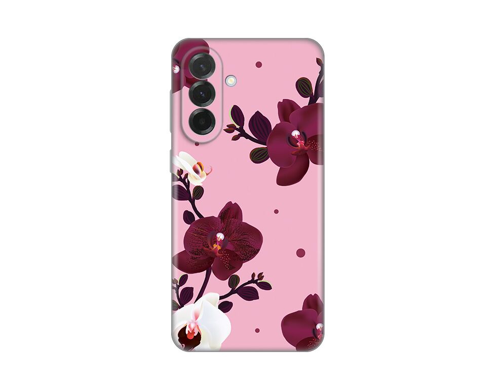 Silikonska futrola PRINT Skin - Samsung A376 Galaxy A37 5G Pink Orchid