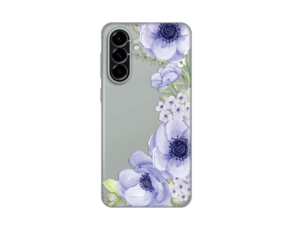 Silikonska futrola PRINT Skin - Samsung A576 Galaxy A57 5G Blue Roses