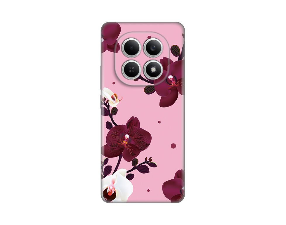 Silikonska futrola PRINT Skin - Xiaomi Redmi Note 15 4G/5G Pink Orchid