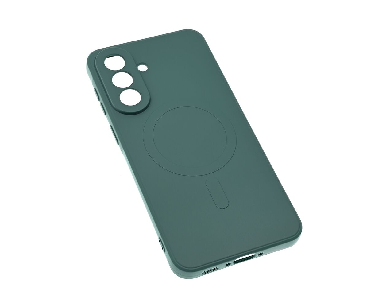 Silikonska futrola Teracell Giulietta Magsafe - Samsung A576 Galaxy A57 5G tamno zelena