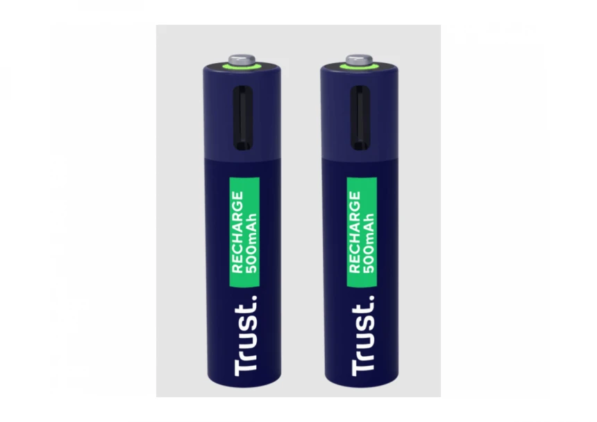 Punjive baterija TRUST USB-C 2P - AAA/2 kom/ crna