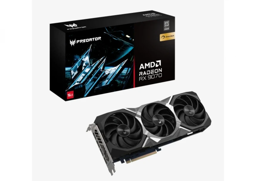 Grafička karta Acer PB RX9070 16G OC - Predator 16GB DDR6 256bit/3xDP/HDMI