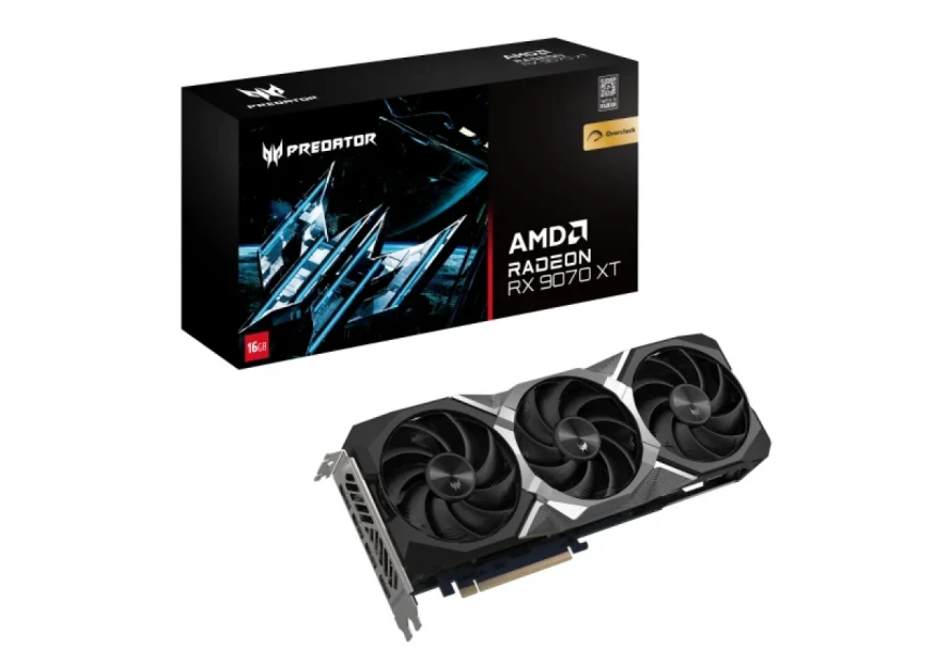 Grafička karta Acer PB RX9070XT 16G OC - Predator 16GB DDR6 3xDP/HDMI