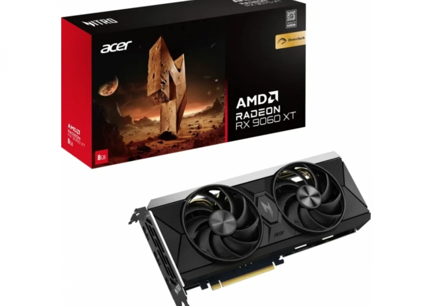 Grafička karta Acer AN RX9060XT 8G OC 8GB DDR6 128bit/2xDP/HDMI