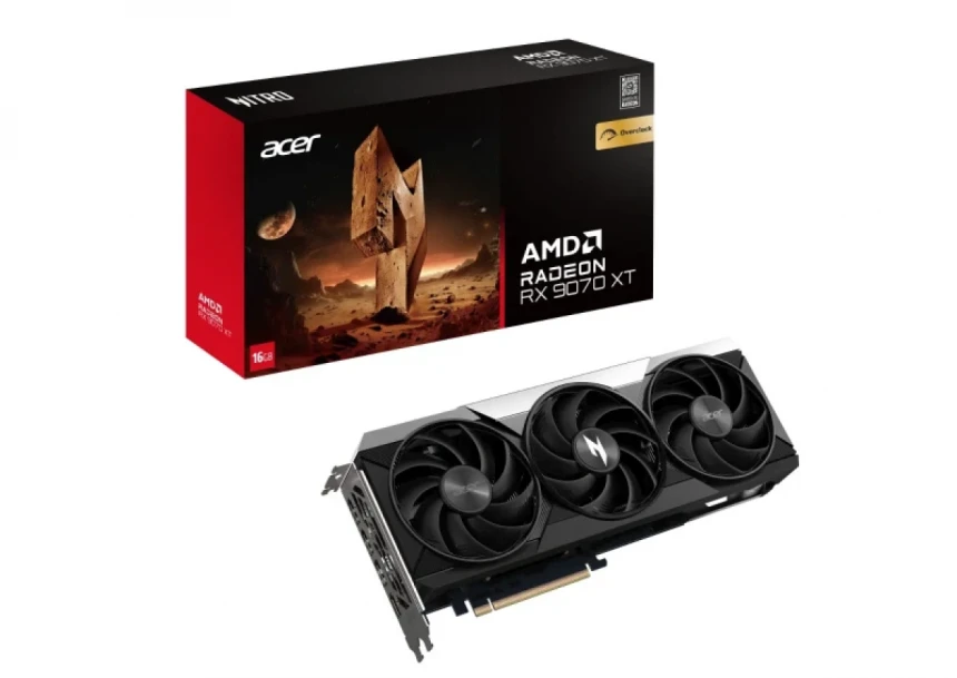 Grafička karta Acer AN RX9070XT 16G OC 16GB DDR6 3xDP/HDMI