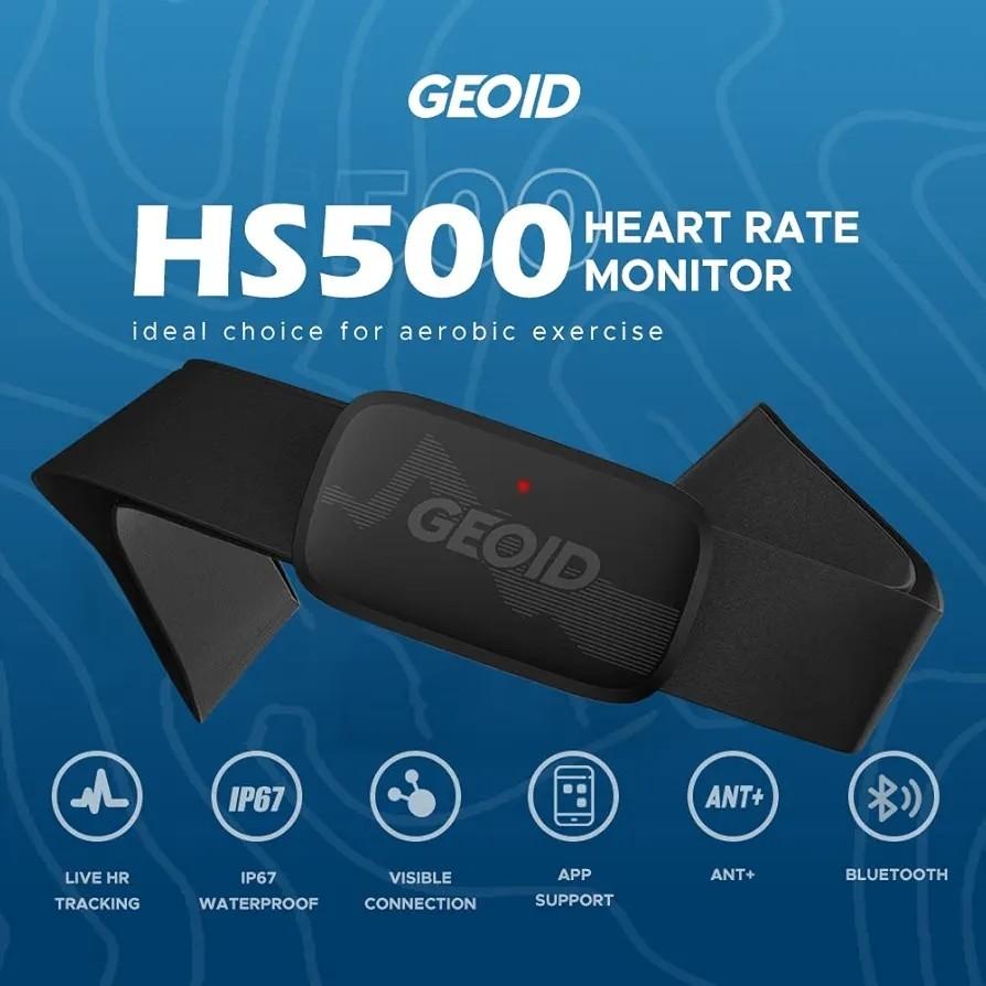 GEOID HS500 ANT+ Bluetooth Heart Rate Monitor