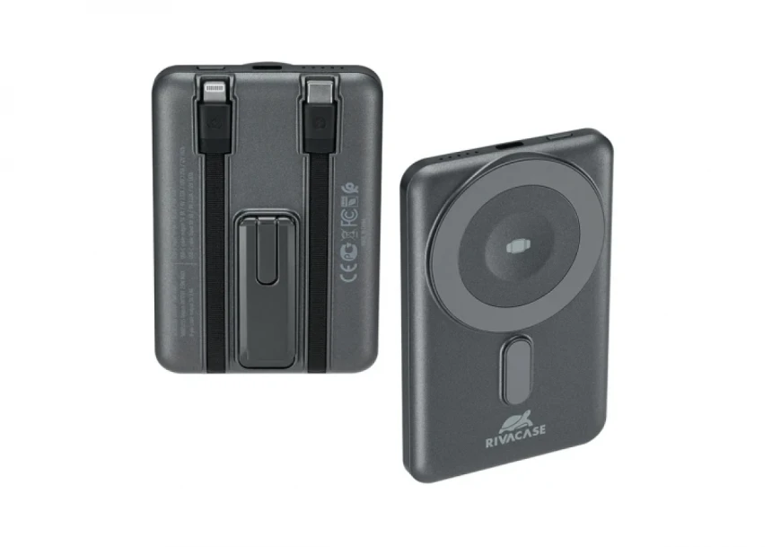 Power Bank Rivacase VA2607 5000mAh Magsafe Qi WIRELESS 15W + QC/PD20W