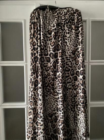 Zara leopard pantalone
