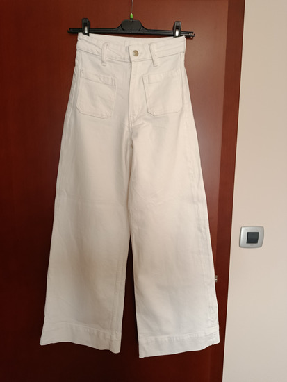 H&M wide high jeans vel. 32 NOVO