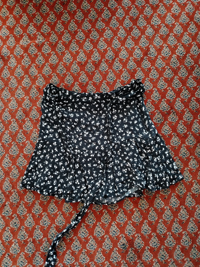 Zara skort + Zara bluza