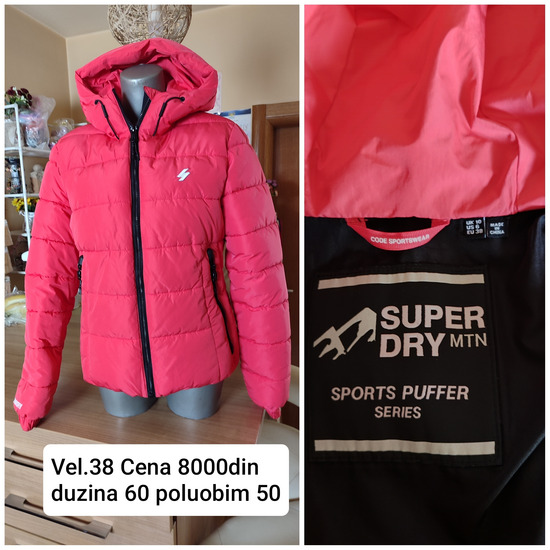 Ženska zimska jakna Superdry