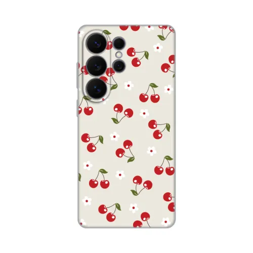 Silikonska futrola - maska print za Samsung S948 Galaxy S26 Ultra Cherry and Flowers