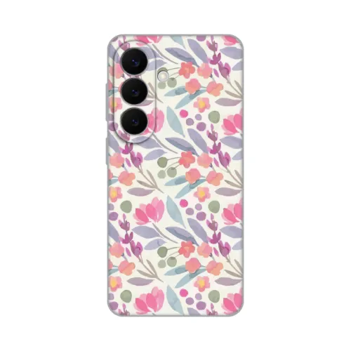Silikonska futrola - maska print za Samsung S941 Galaxy S26 Watercolor Flowers