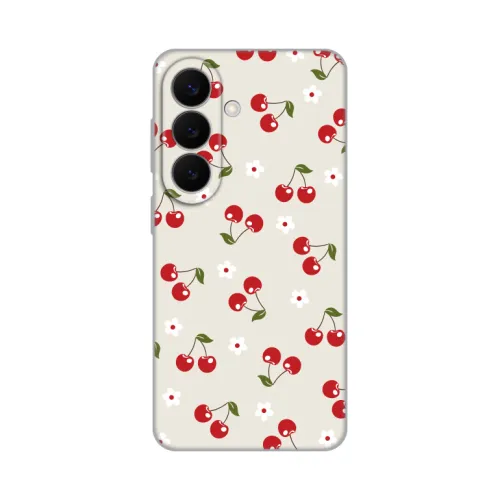 Silikonska futrola - maska print za Samsung S941 Galaxy S26 Cherry and Flowers