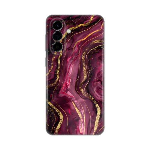 Silikonska futrola - maska print za Samsung A576 Galaxy A57 5G Burgundy