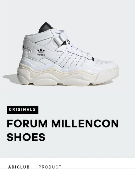 adidas patike FORUM MILLENCON