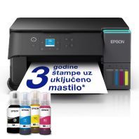 EPSON - L4360 EcoTank, print-scan-copy, Color, A4, 4800X1200, USB, Wi-Fi, Duplex