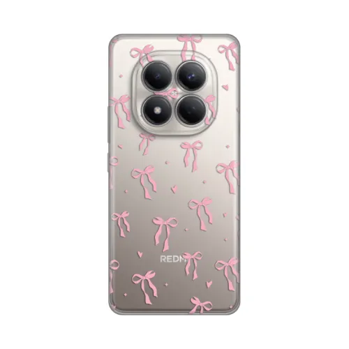 Silikonska futrola - maska print Skin za Xiaomi Redmi Note 15 Pro 4G Cute Bow