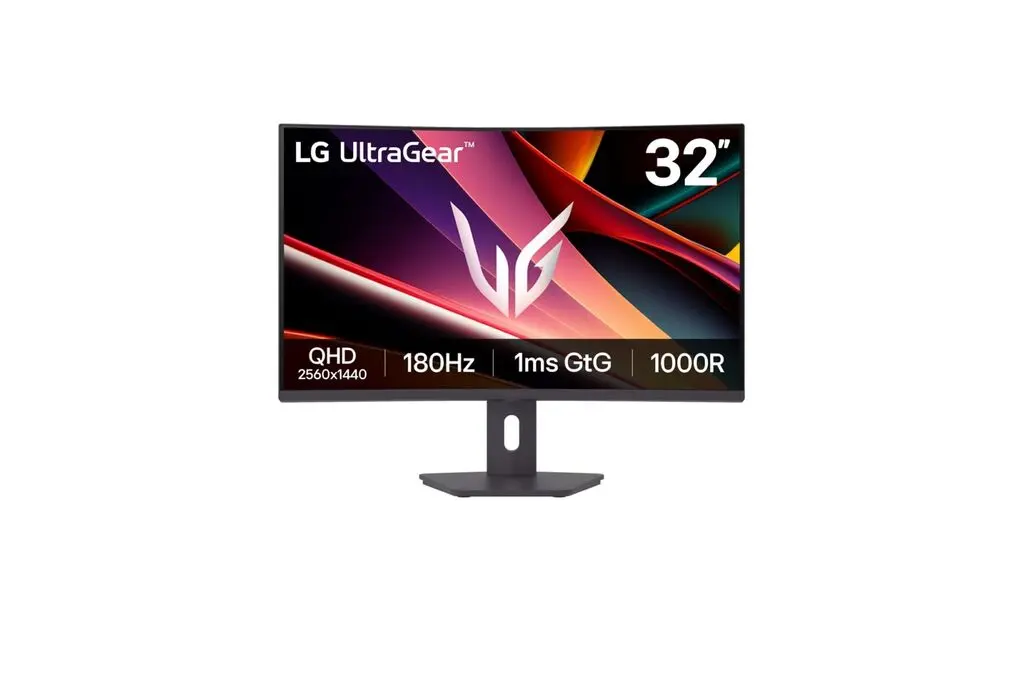LG Monitor 32G600A-B, Zakrivljeni, 31.5, 2560x1440, QHD, VA, 180 Hz, Crni