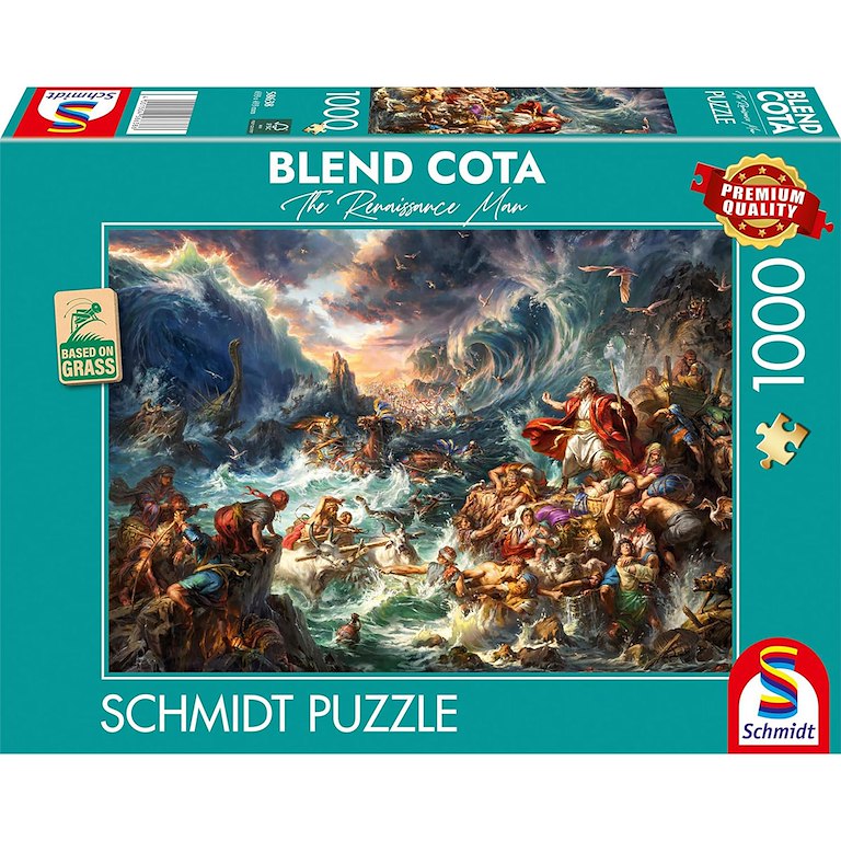 Schmidt puzzle 1000 pcs Blend COTA Put kroz more 58638